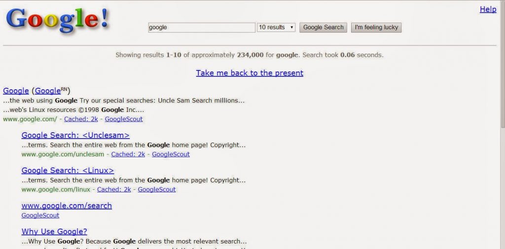 1998: Start von Google Search - STEVEN SPIELBERG CHRONIKEN